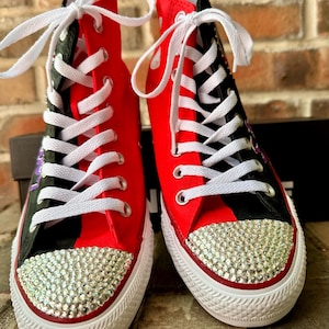 Custom Hand-painted Converse Hi-top Sneakers, Cosplay Shoes - Etsy