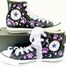 Custom Painted Converse High Tops, Dog Groomer Gift, Paw Prints - Etsy