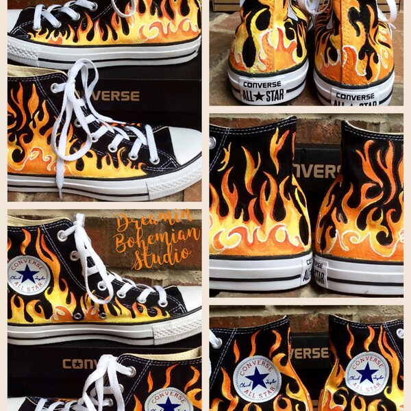 Painted Converse - Etsy