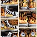 Custom Hand Painted Flames on Black Converse High Tops, Fire Chucks ...