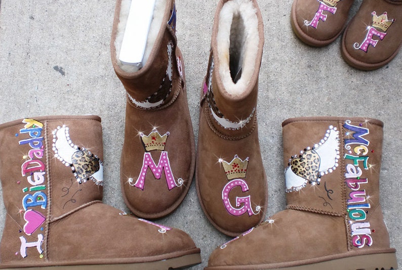 UGGS Boots Custom Hand Painted and Personalized Footwear for | Etsy