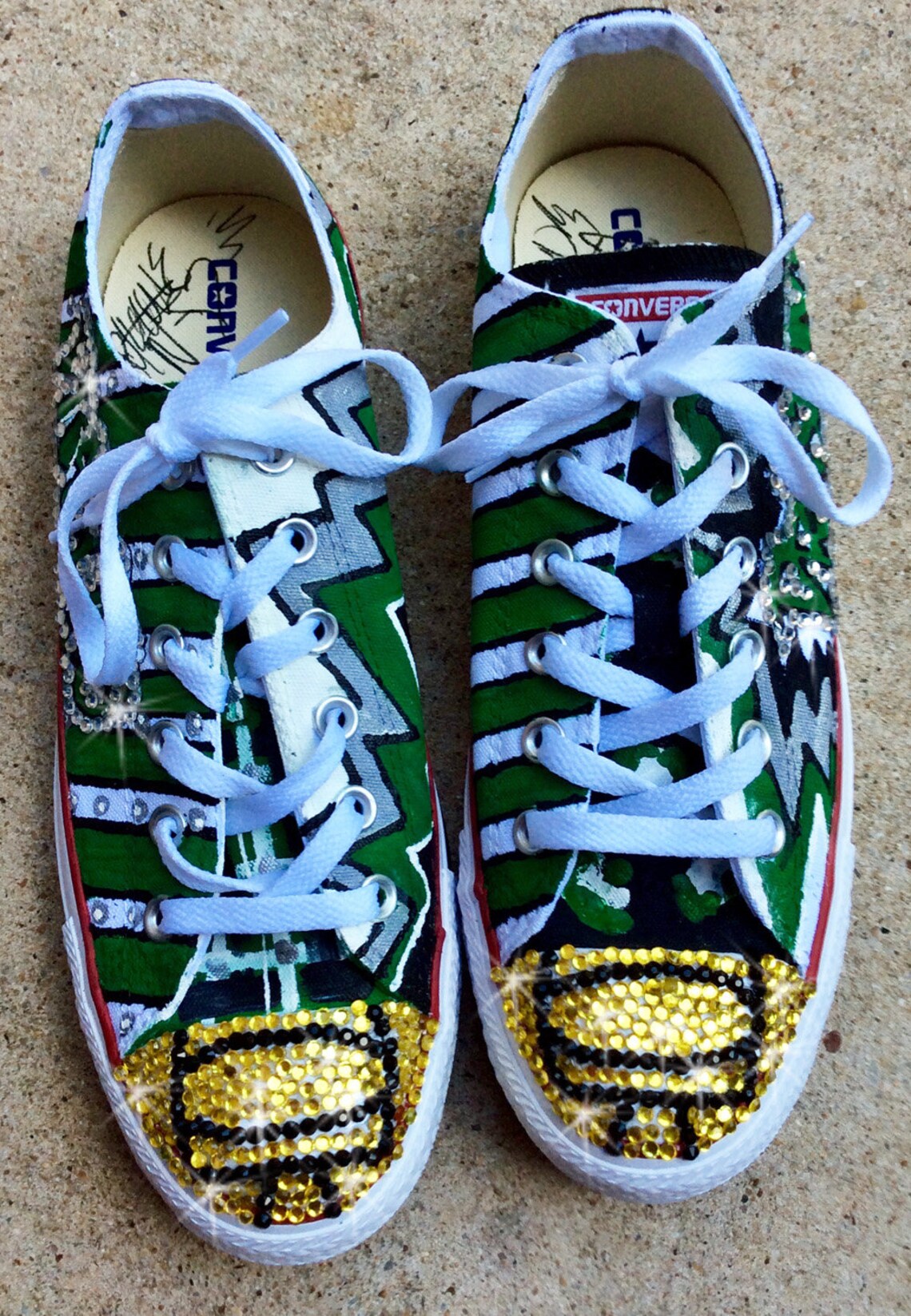 Custom Hand Painted Converse Low Tops Water Polo Team Mom | Etsy