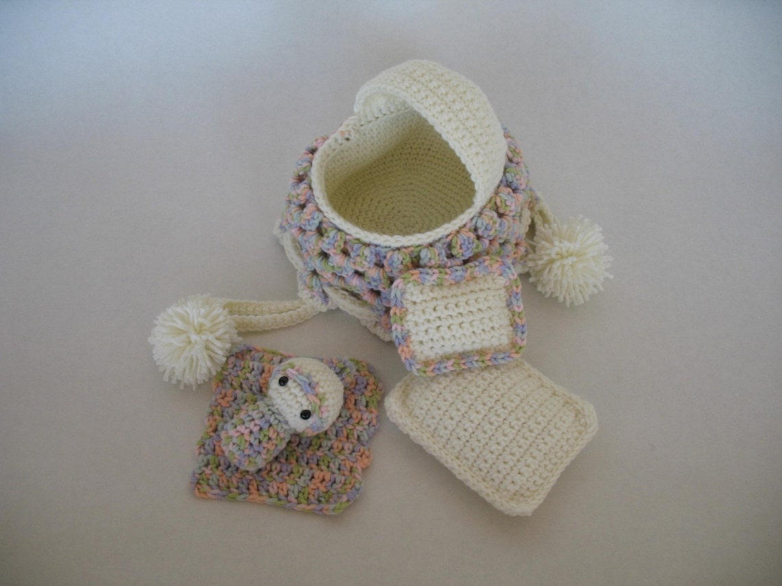 Crochet Cradle Purse Pattern - Etsy