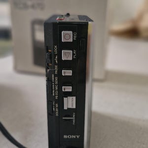 Sony Walkman TCS-470 Cassette Player and Recorder - Etsy