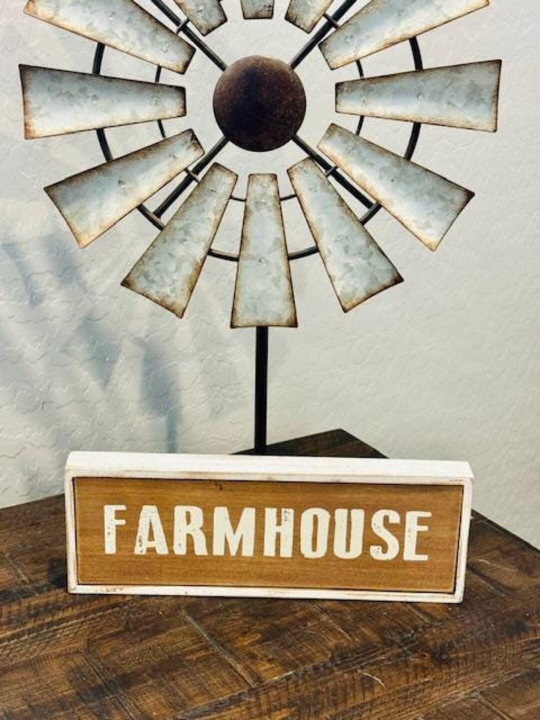 Charming Rustic 'farmhouse' Sign - Vintage Home Table Decor - Etsy