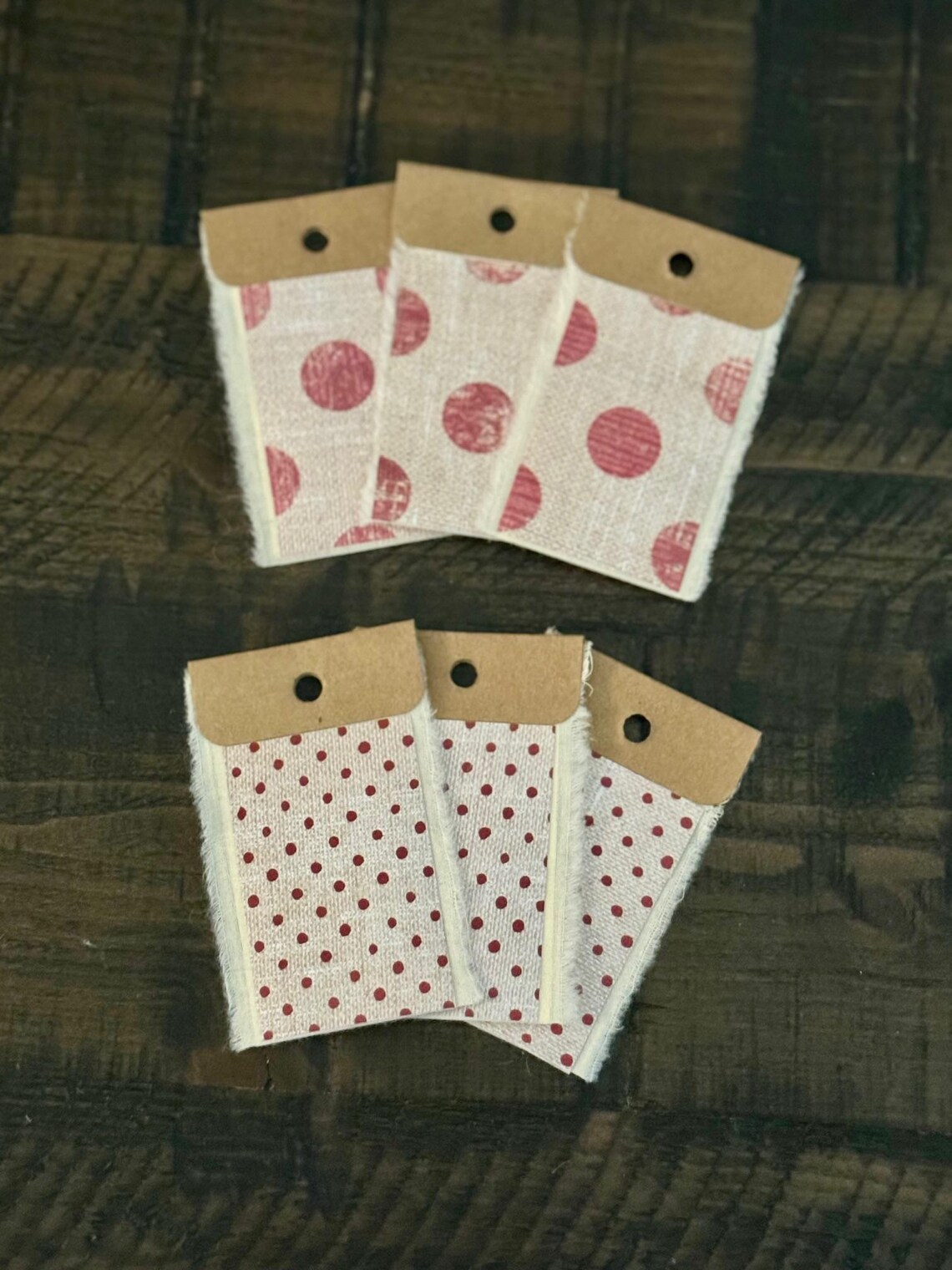 Tag and Twine Collection - Assorted Rustic Mini Gift Tags - Set of 6 ...