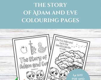 The Story of Cain and Abel | Printable Coloring Pages | Christian Kids ...