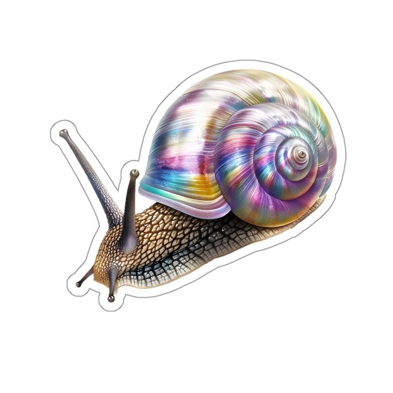 Fancy Snail, Snail Sticker, Stickers, Gift Stickers, Girly Stickers ...