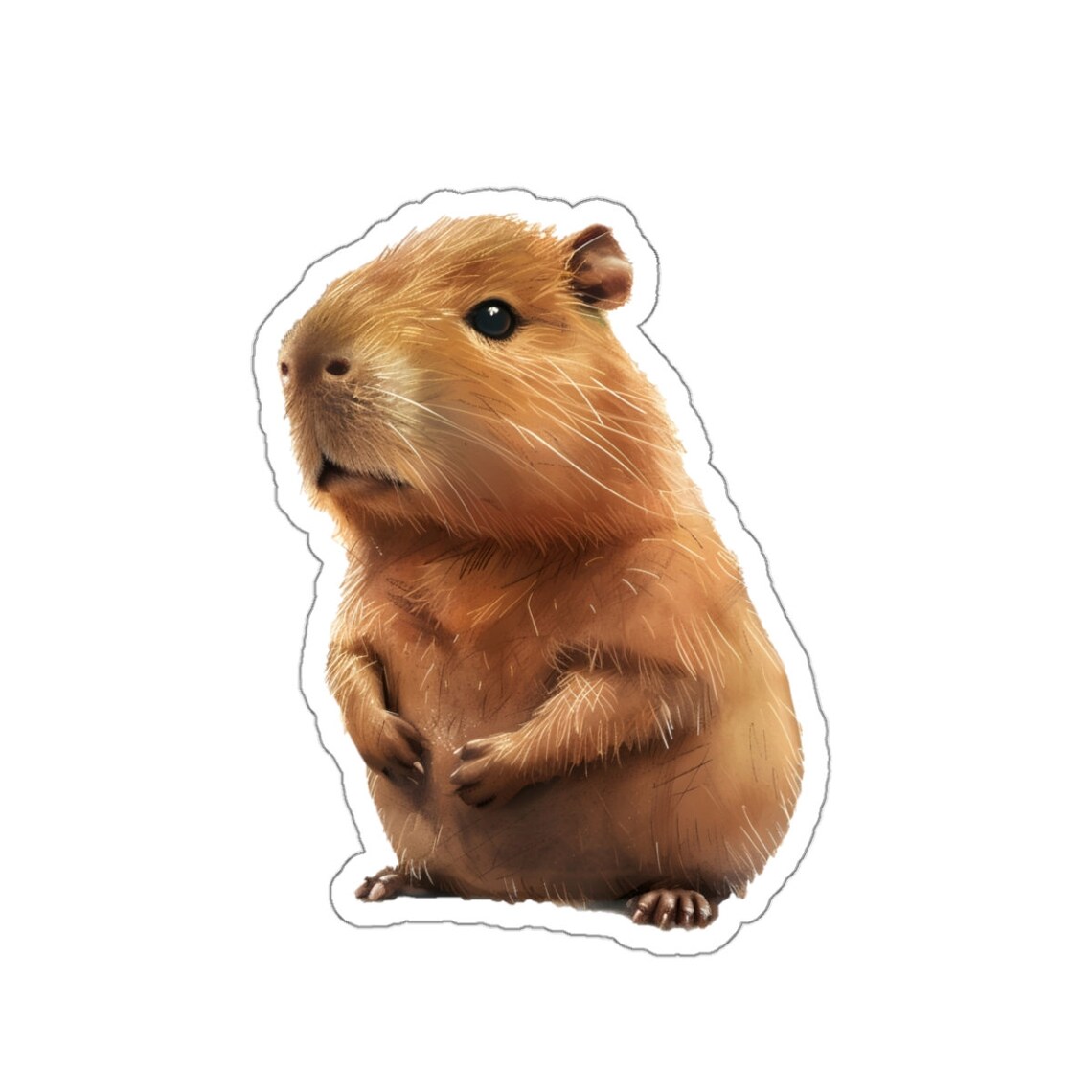 Capybara, Capybara Sticker, Stickers, Gift Stickers, Girly Stickers ...