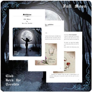 Full Moon Meditation Script, PDF, Printable - Etsy