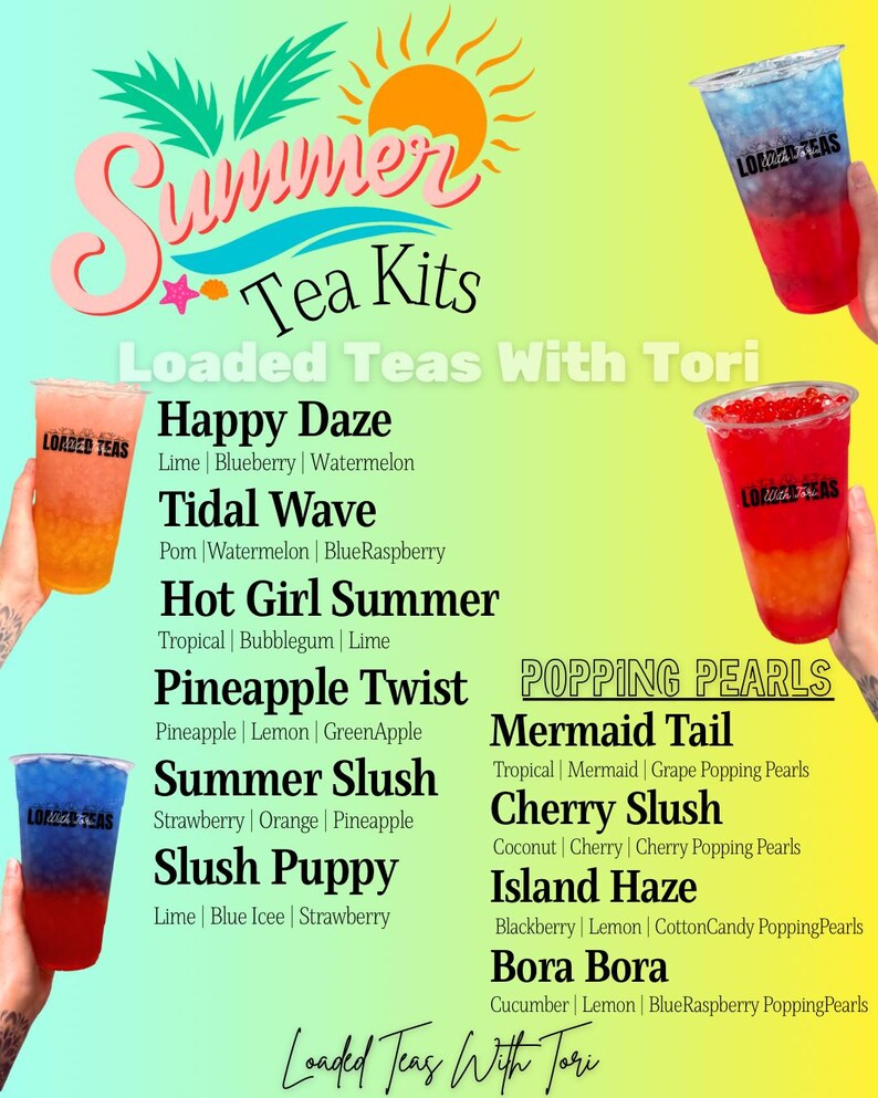 16 Alani Nu DUPE Tea DIGITAL POSTS - Etsy