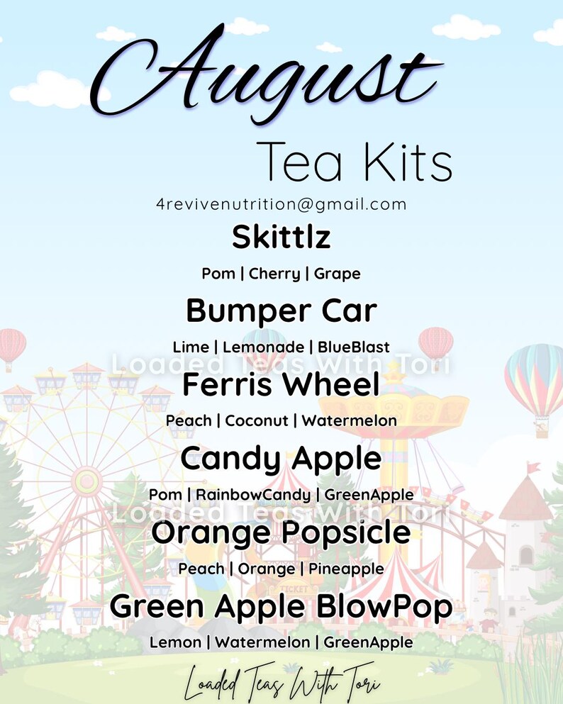 Alani Nu DUPE Tea RECIPES ONLY - Etsy