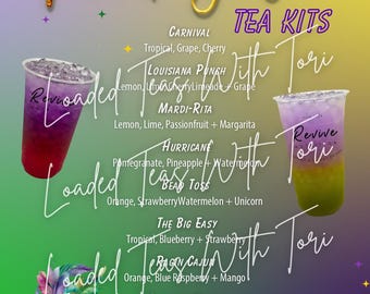 Mardi Gras Tea MENU ONLY - Etsy