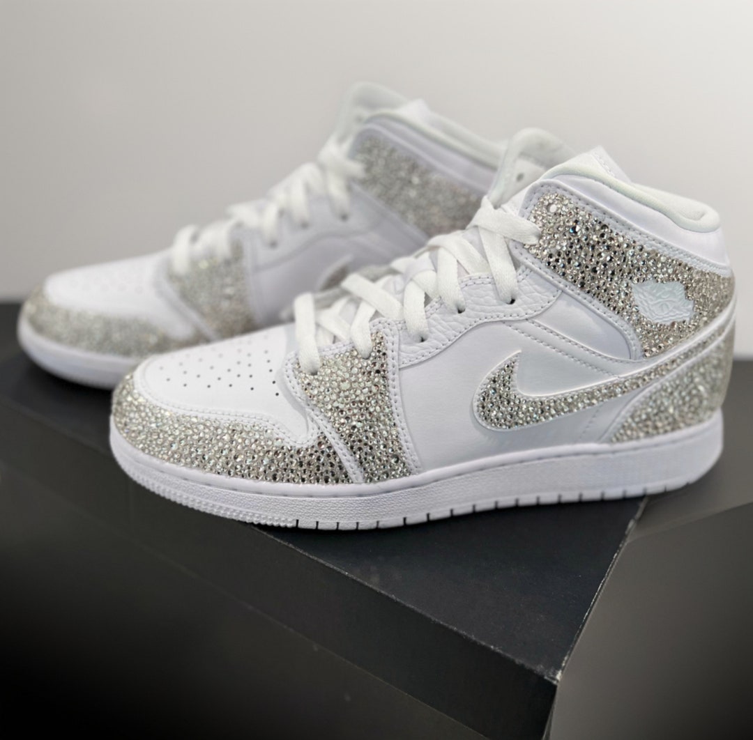 Rhinestone Air Jordan 1 - Etsy