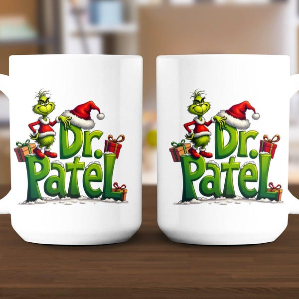 Grinch Mug - Etsy Canada