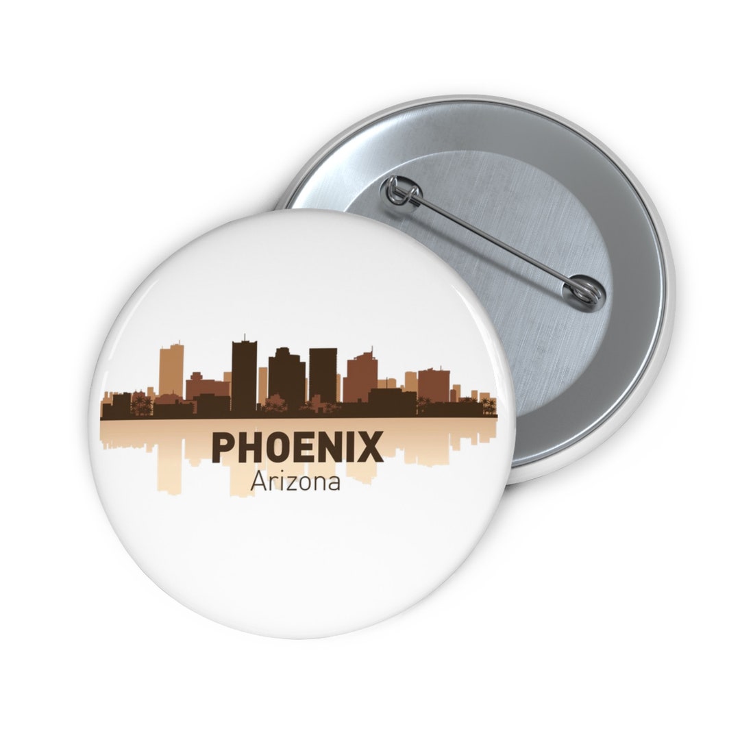 Phoenix, Arizona Custom Pin Buttons - Etsy