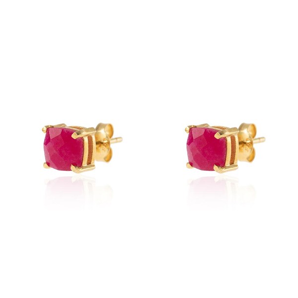 Ruby Earrings - Etsy
