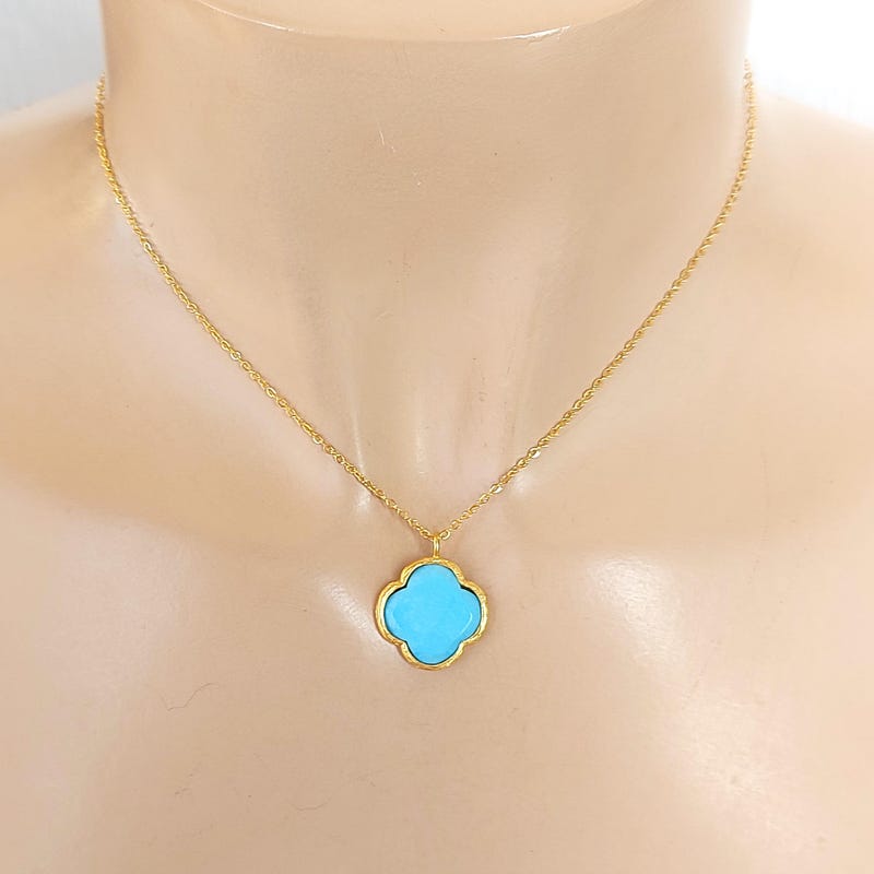 Turquoise Clover - Etsy