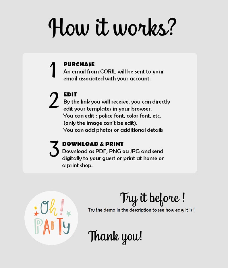 Editable Birthday Invitation Card Template , Cute Fairy Mouse Birthday ...