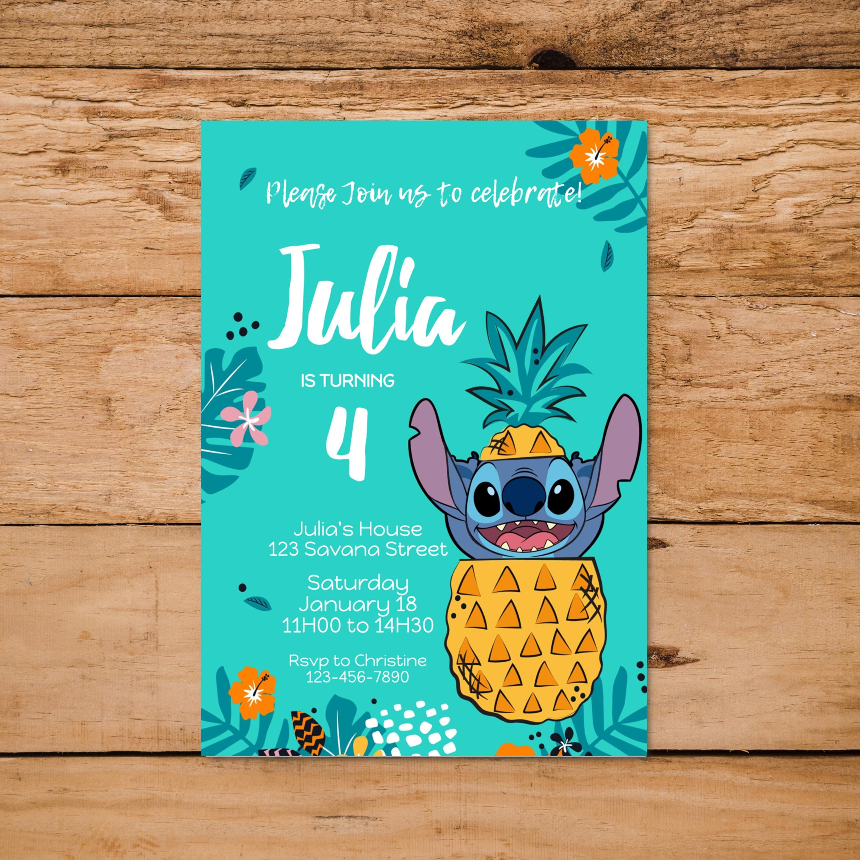 Editable Birthday Invitation Template, Printable Birthday Party ...