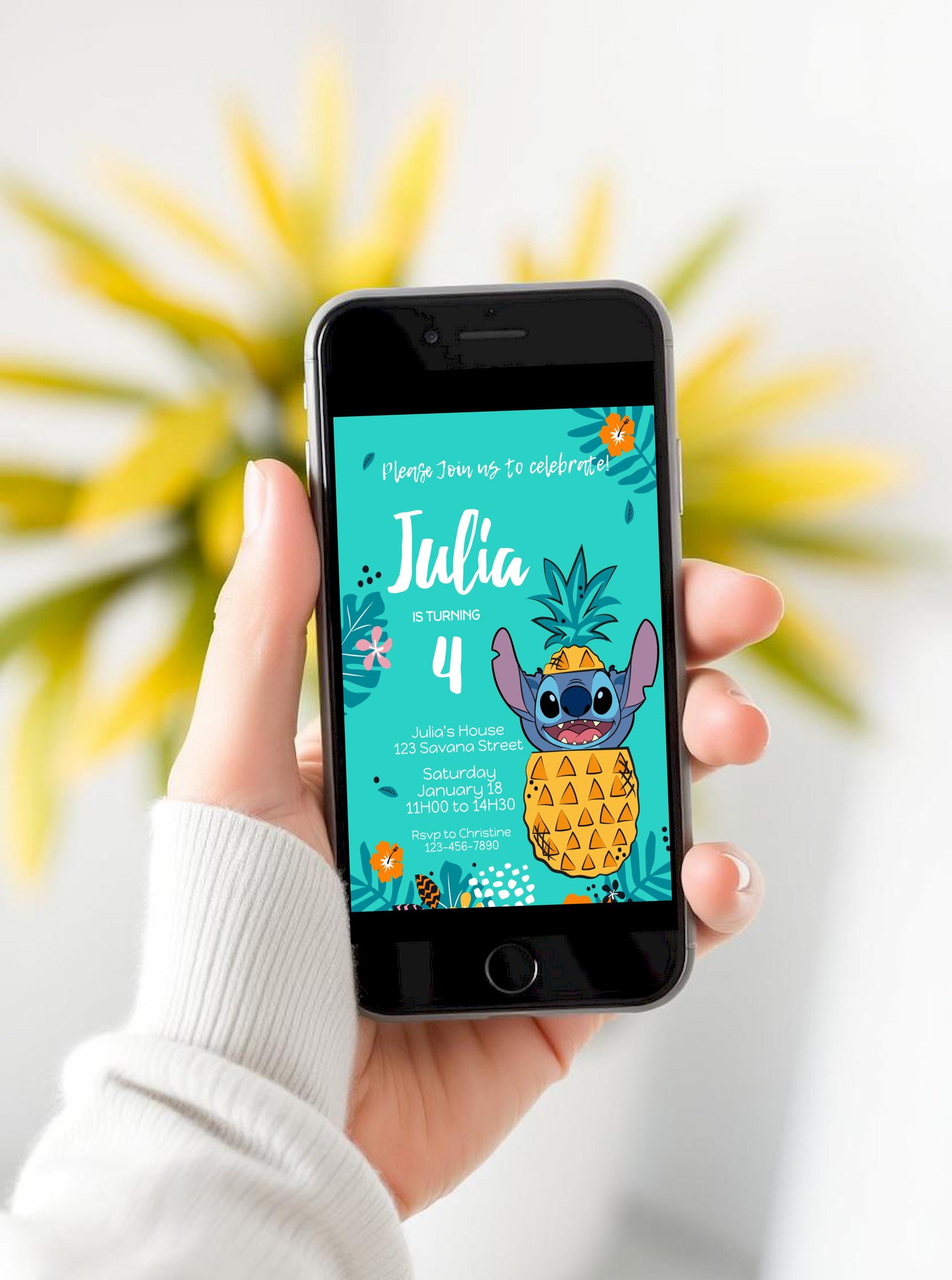 Editable Birthday Invitation Template, Printable Birthday Party ...