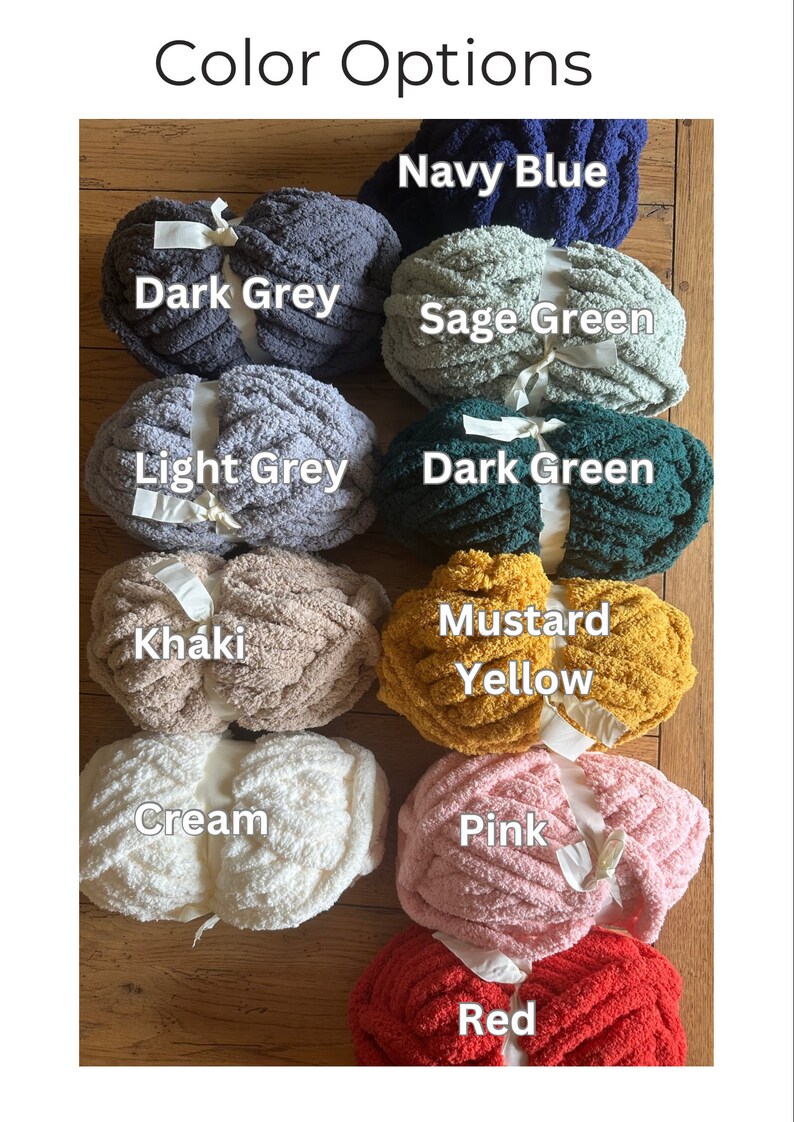 Tri-color Handwoven Chunky Knit Blankets - Etsy