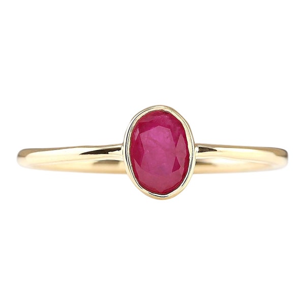 Natural Ruby Jewelry - Etsy