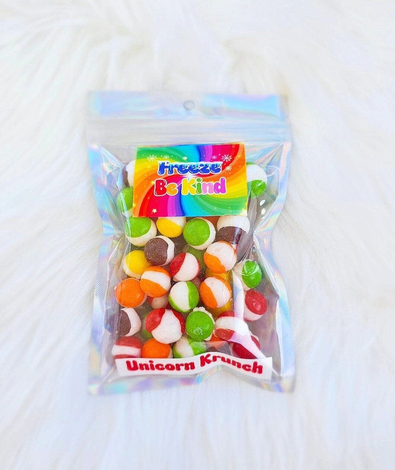 Sour Unicorn Krunch Freeze Dried Candy, Rainbow Candy, Freeze Dried ...