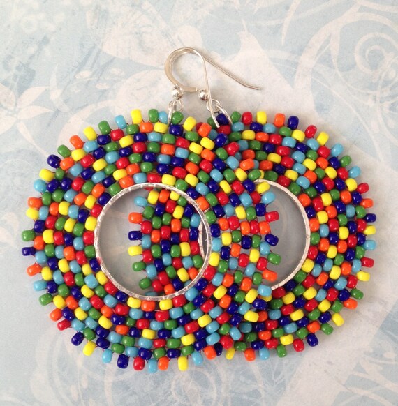 Etsy seed bead earrings store