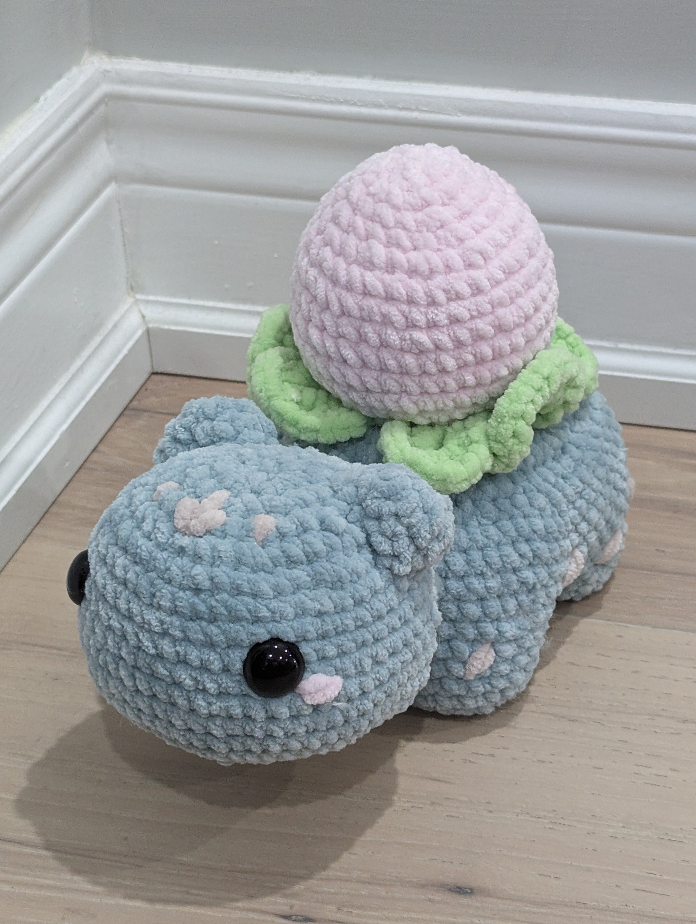Bulbasaur Crochet Plush Peach Bulb - Etsy