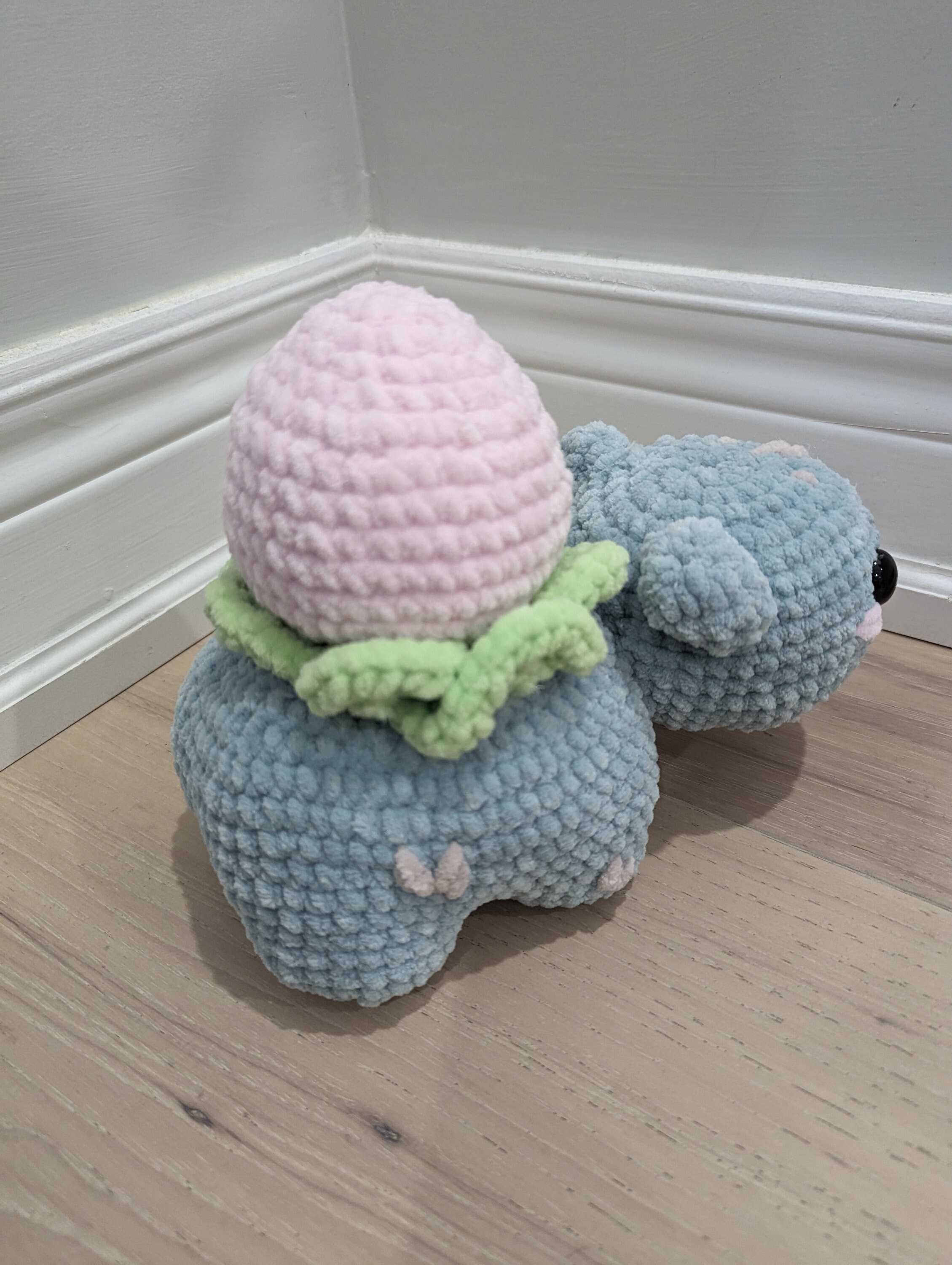 Bulbasaur Crochet Plush Peach Bulb - Etsy