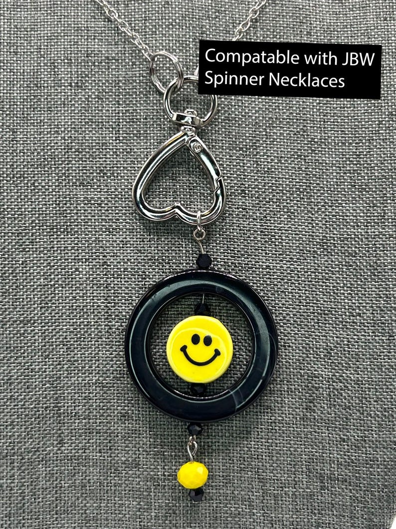 Heart Shaped Fidget Holder Necklace for Kids **fidget Not Included ...