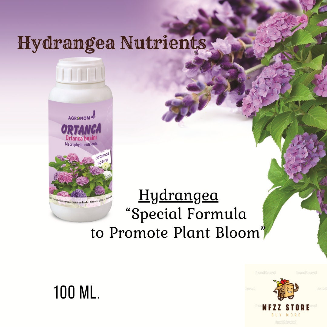 Hydrangea Nutrients, Liquid Plant Food Fertilizer Growth Enhancer ...