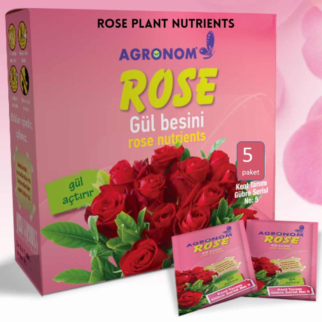 Rose Nutrients, Powder Form Plant Food Fertilizer, Flower Enhancer ...