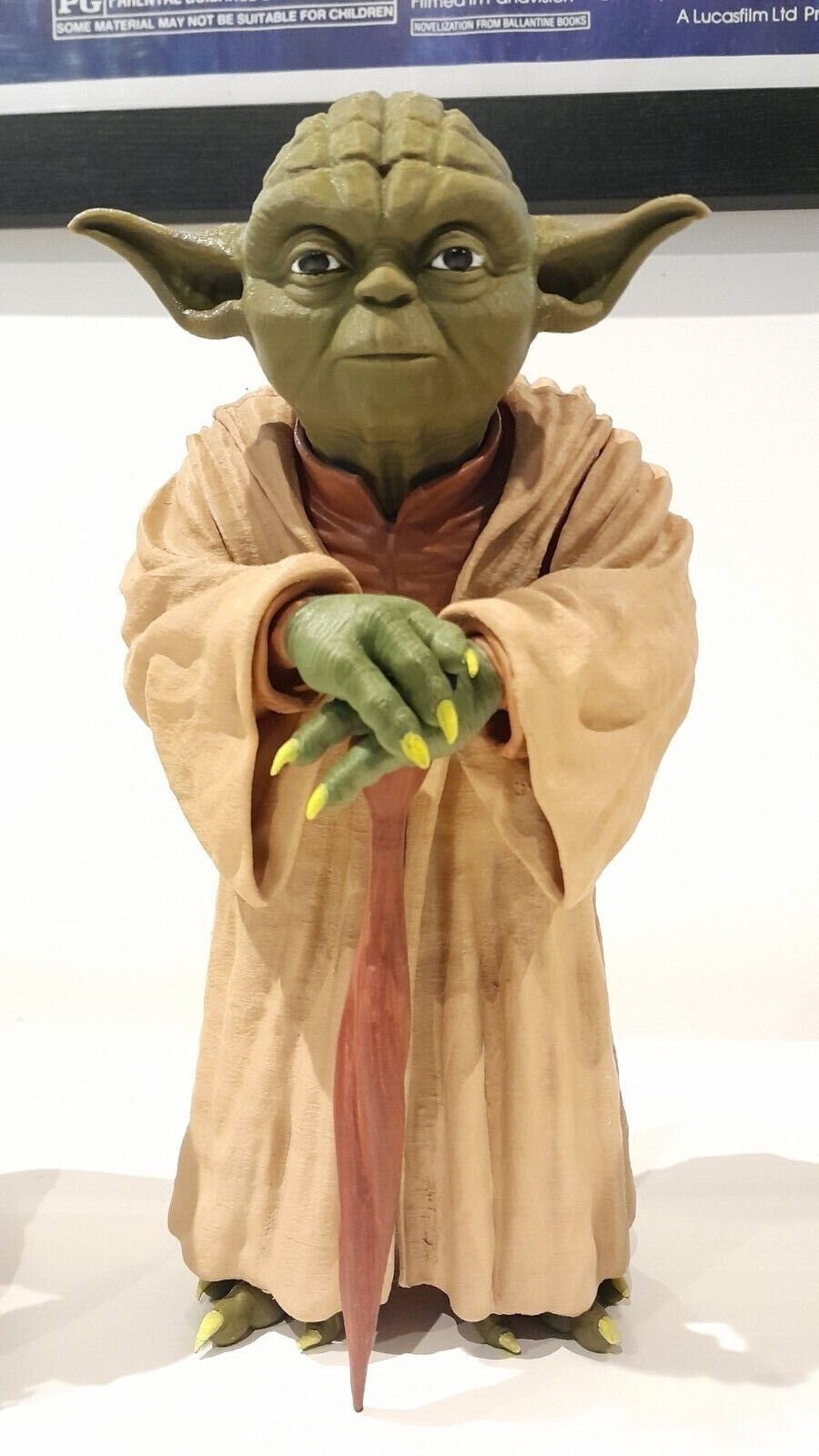 Star Wars 3d Printed Master Yoda Figures - Etsy UK