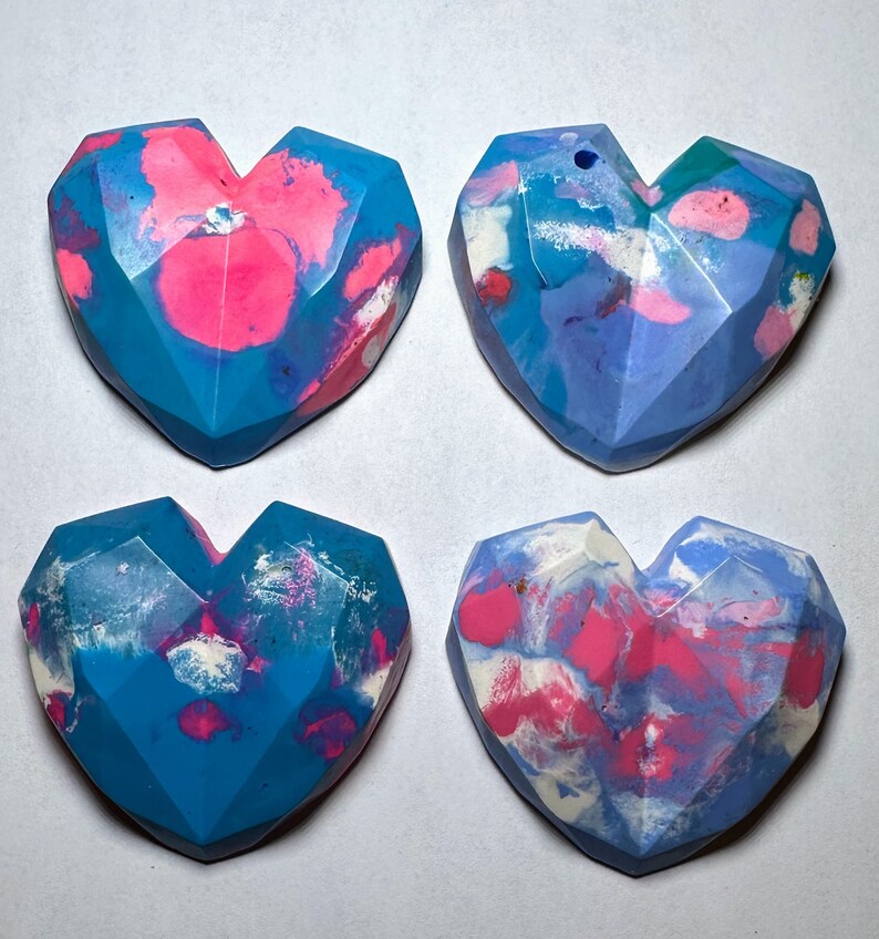 Pride Month Heart Crayons, Limited Edition, Crayon, Rainbow Flag, LGBTQ ...