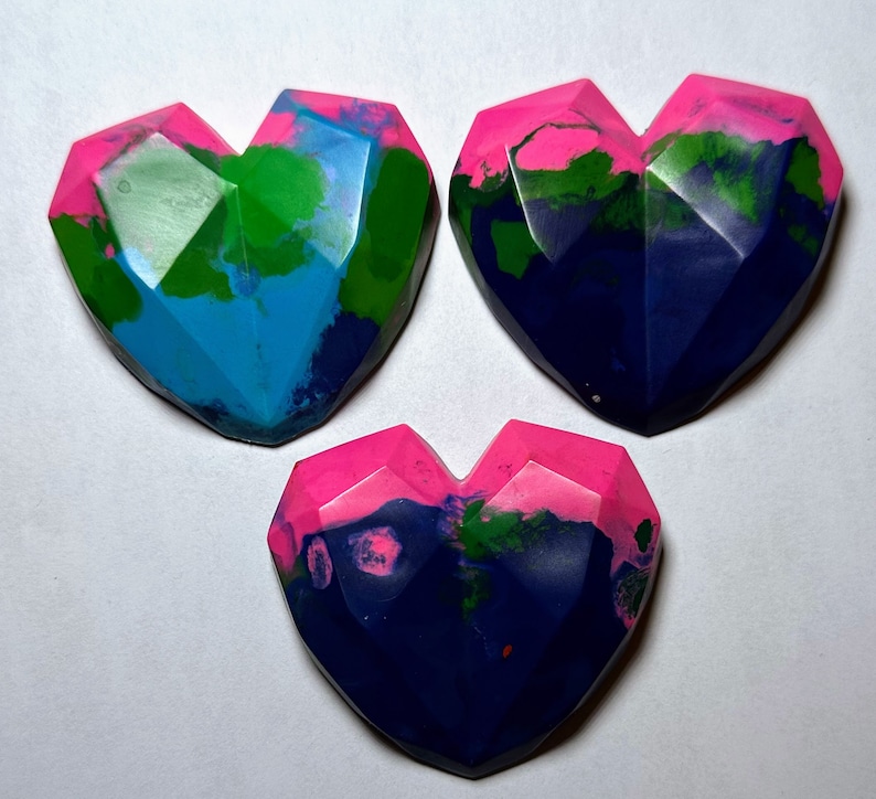 Pride Month Heart Crayons, Limited Edition, Crayon, Rainbow Flag, LGBTQ ...