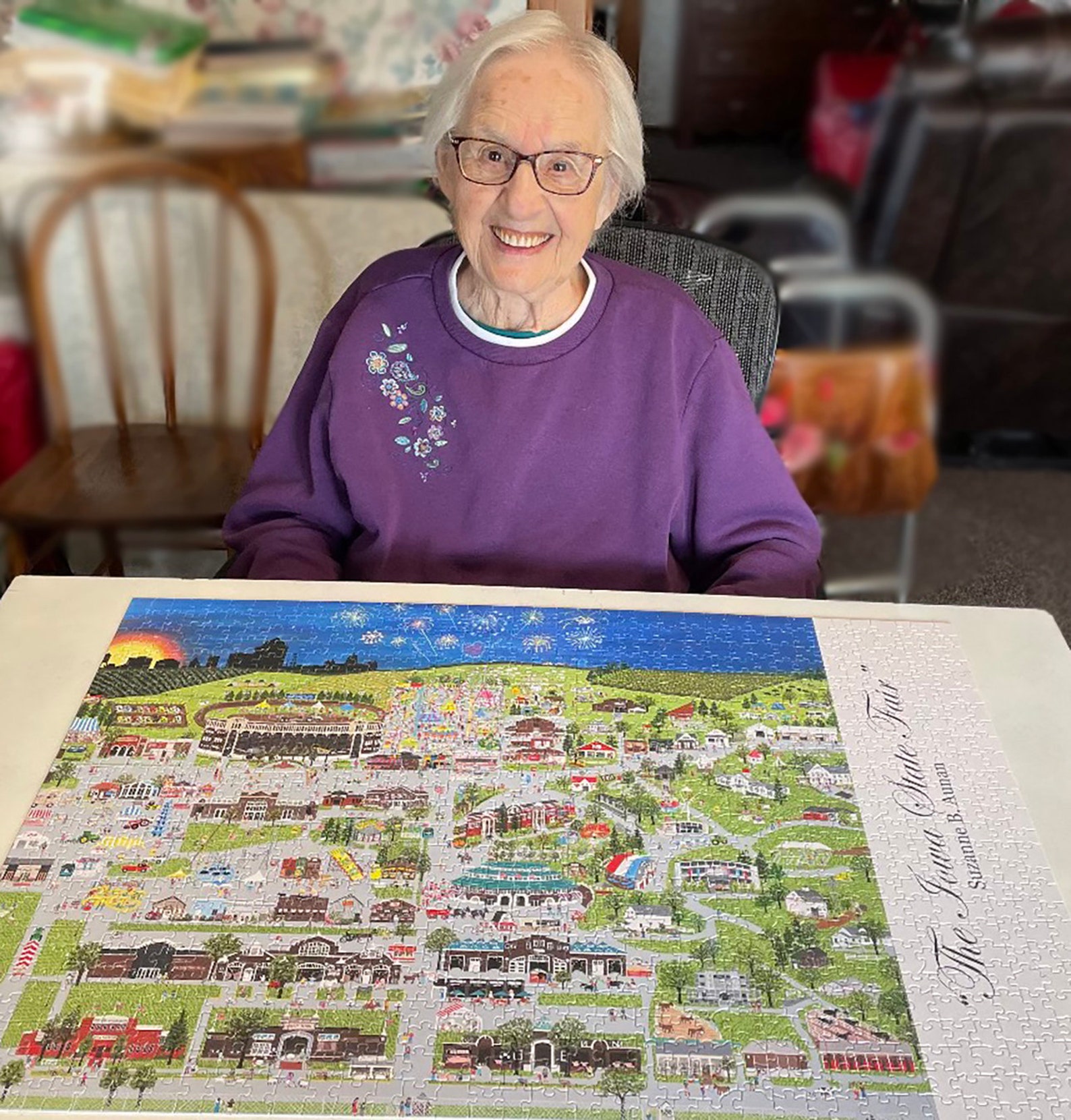 Iowa State Fair ART PUZZLE 1000 Pieces - Etsy