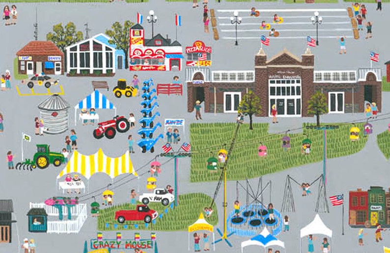 The Iowa State Fair Poster (1-30 Posters) Unframed (including the ...