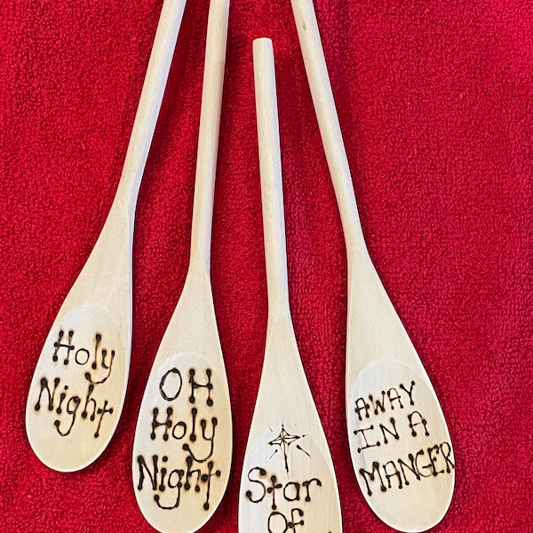Wooden Spoons With Sayings - Etsy