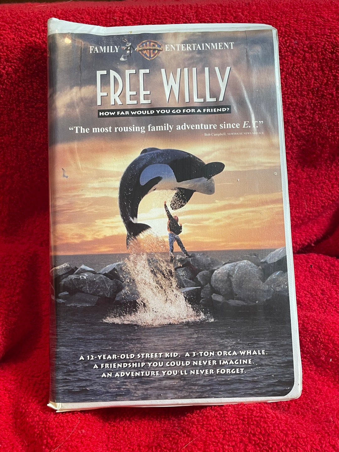 Vintage Free Willy Vhs Tape Movie 1993 - Etsy
