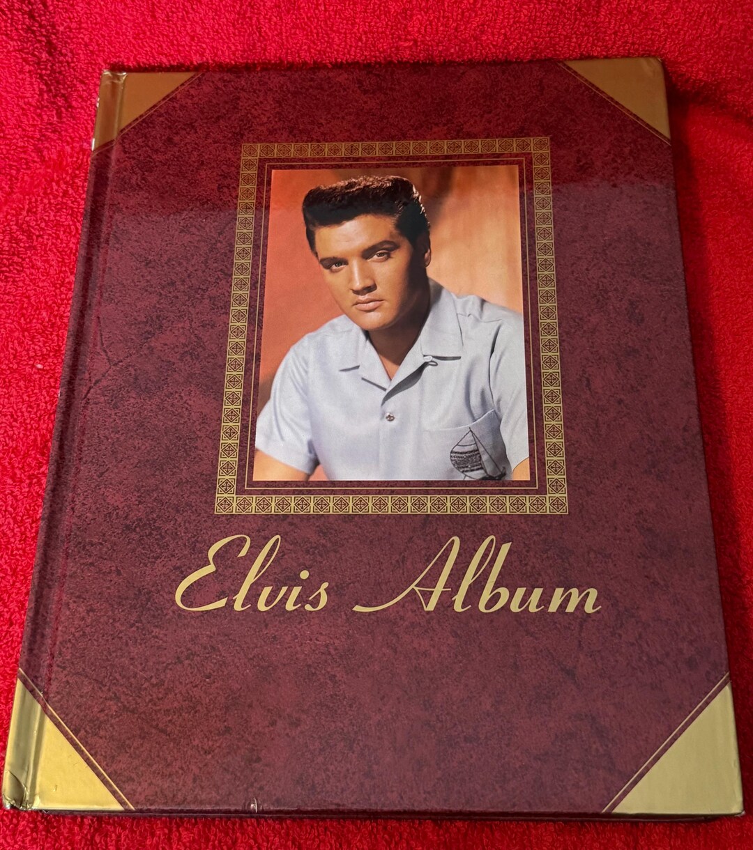 Vintage Elvis Album Commemorative Edition 2001 Hard Cover Book ...