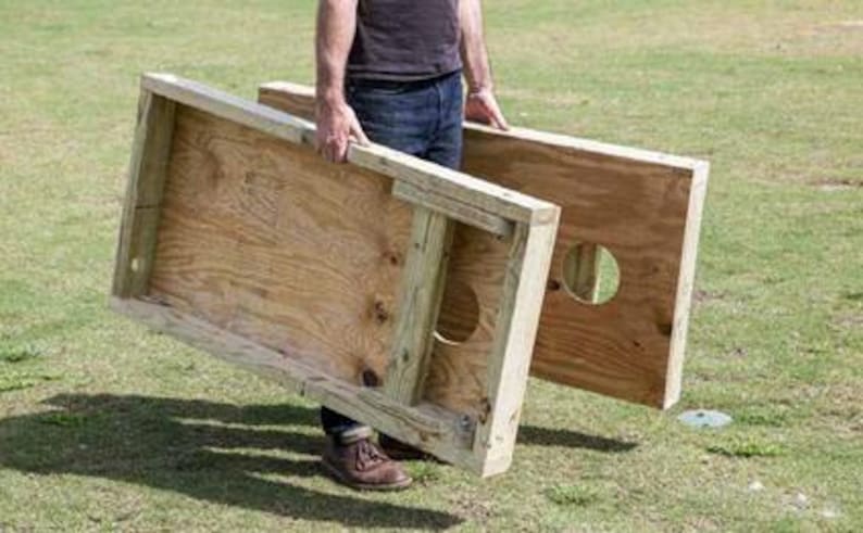 Cornhole Board Build Plans - Etsy