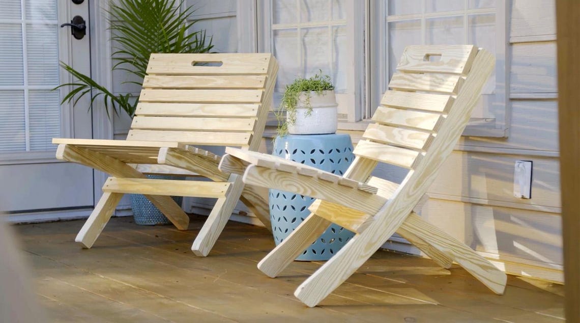 Day Tripper Chair Build Plans - Etsy