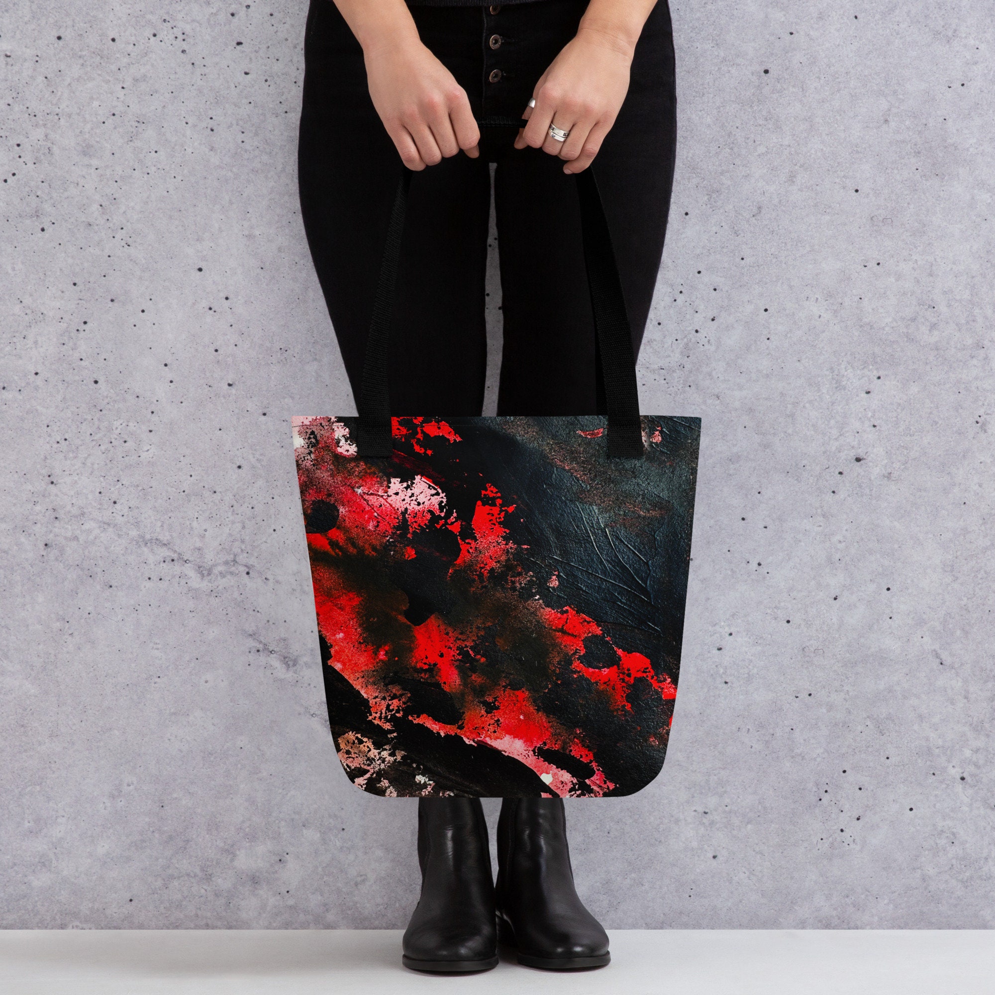 Art Design Bag, Minimalist Art Bag, Art Tote Bag, Abstract Modern Bag ...