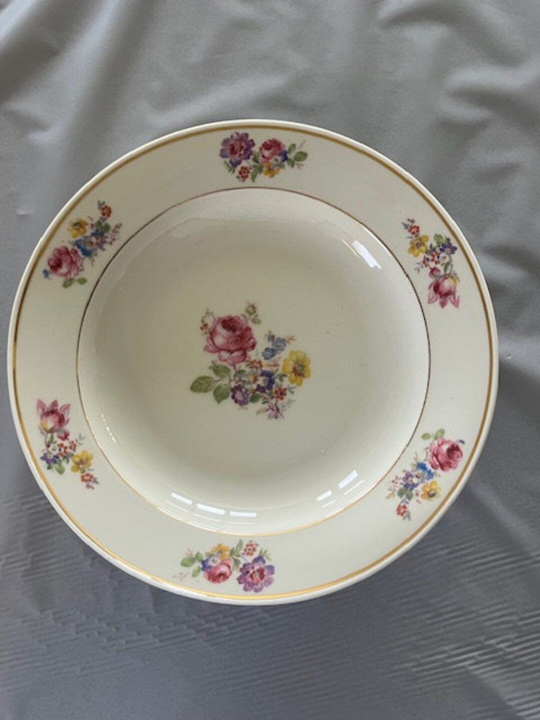 Vintage Zeh Scherzer Bavaria US Zone China 9 1/2 Inch Dinner Plate ...