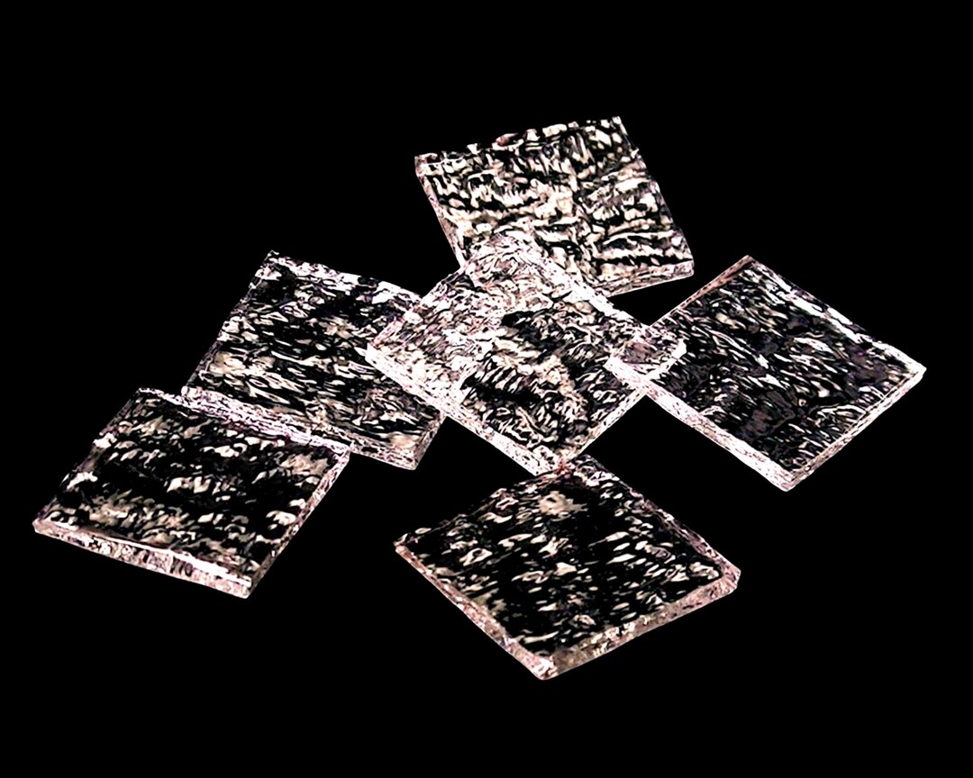 Clear Granite Square Hand Cut Glass Mosaic Tile Shapes - Etsy