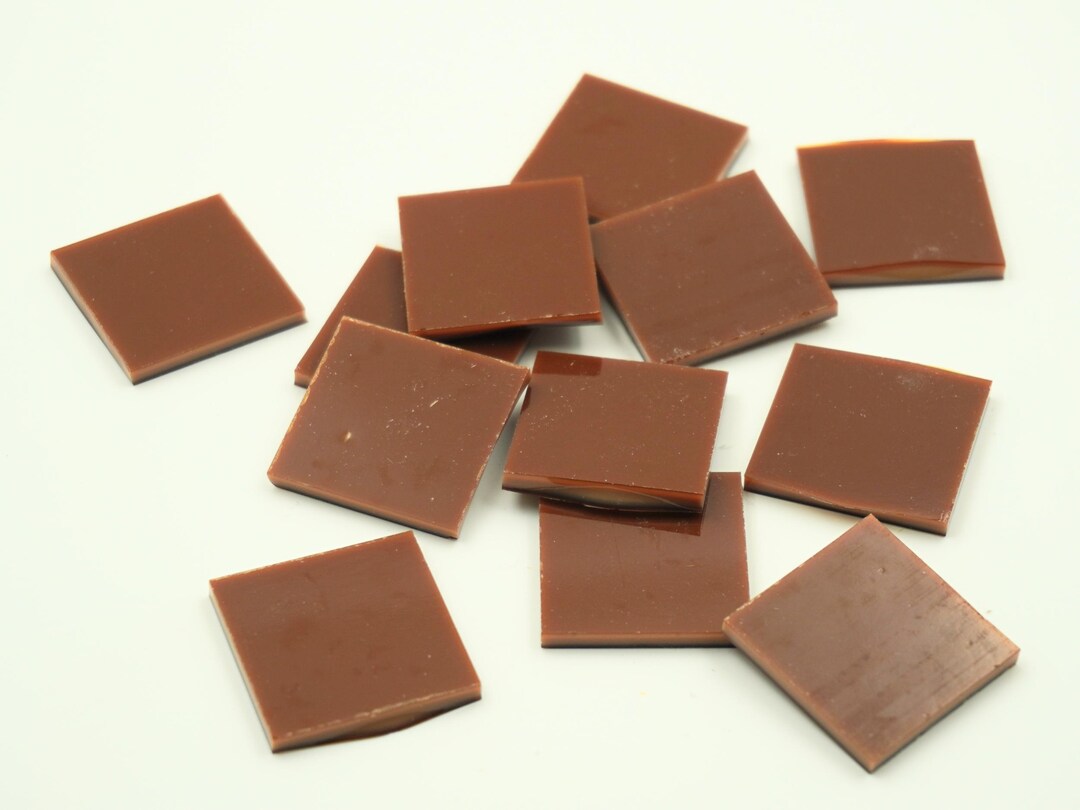 4" X 8" Chestnut Brown Opal | Stained Glass, Mosaic and Fusible 96 Coe ...