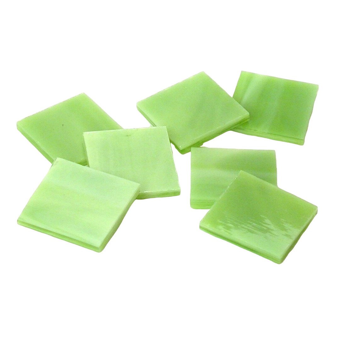 Spring lime Green Opal 4 X 8 Stained Glass, Mosaic and Fusible 96 Coe ...
