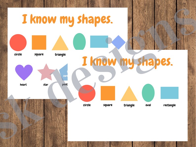 I Know My Shapes, Shapes, Learn Shapes, Morning Menu, Education ...